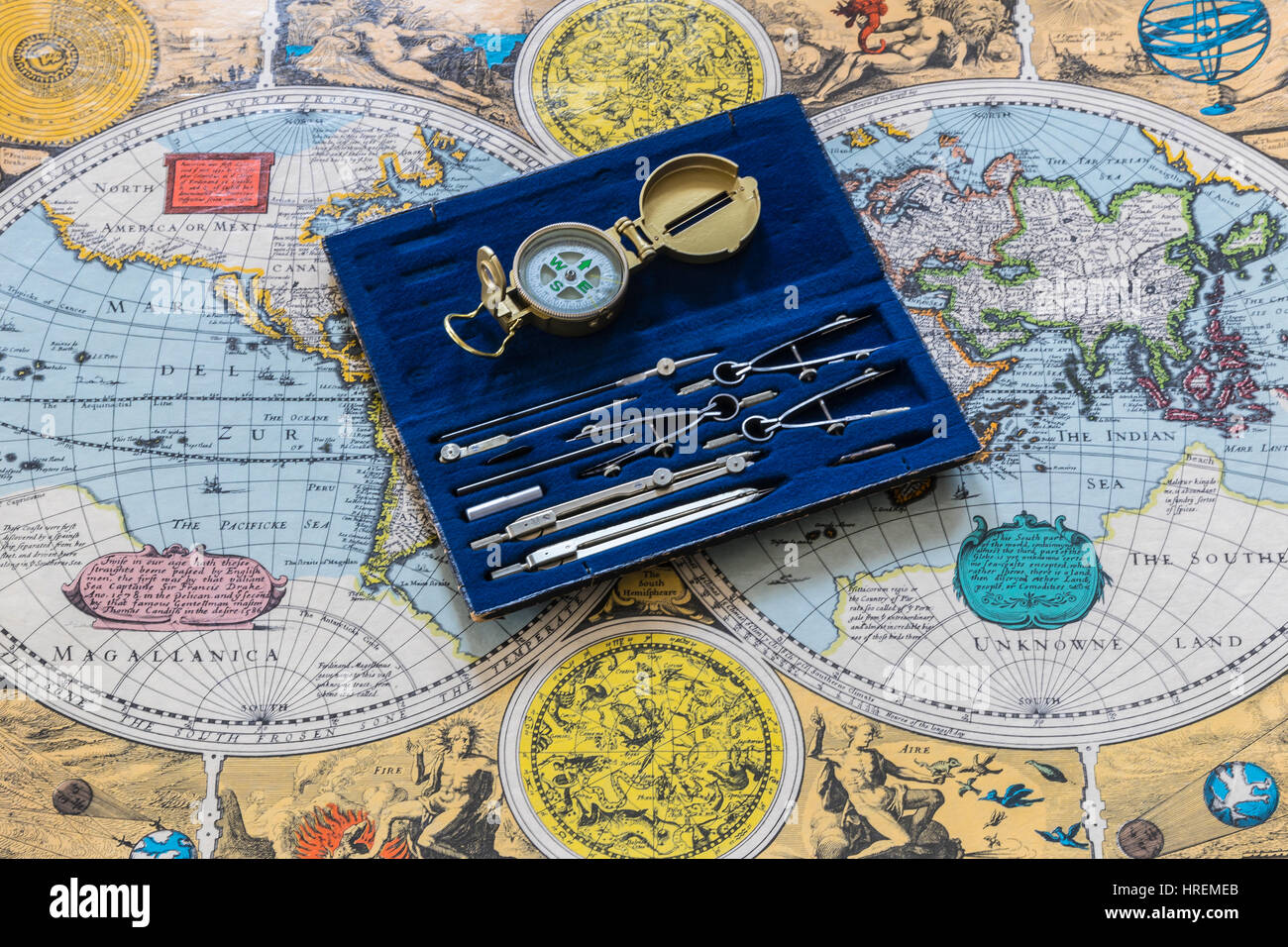 Drafting instruments hi-res stock photography and images - Alamy