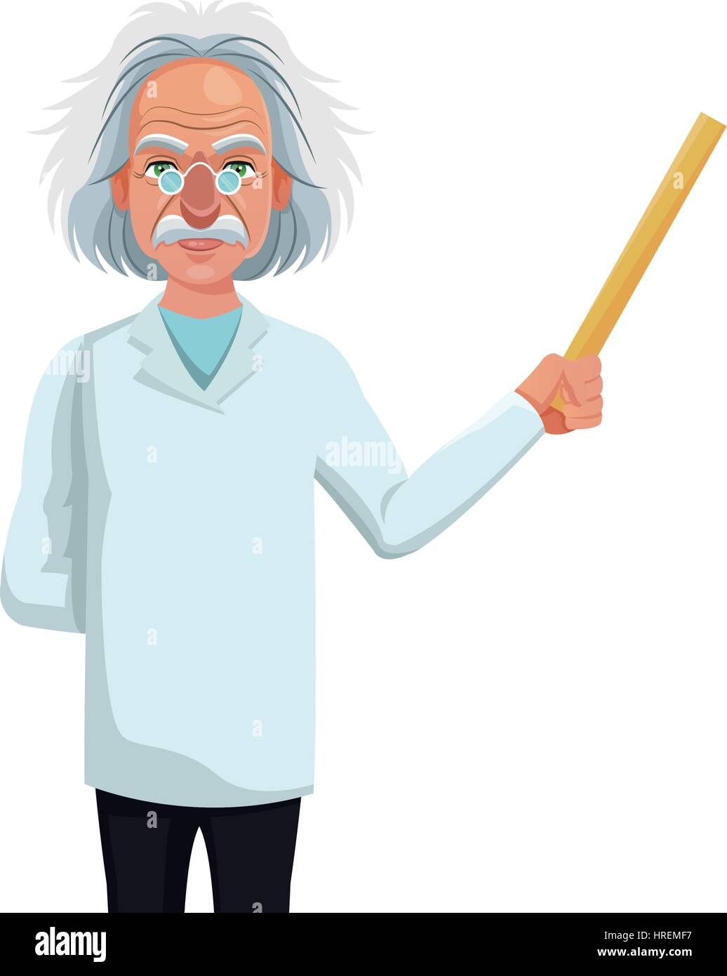 scientist man cartoon icon Stock Vector Image & Art - Alamy