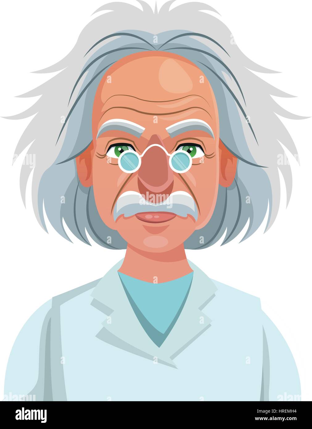 scientist man cartoon icon Stock Vector Image & Art - Alamy