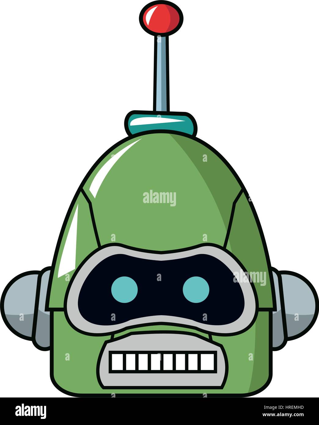 robot cartoon icon Stock Vector Image & Art - Alamy