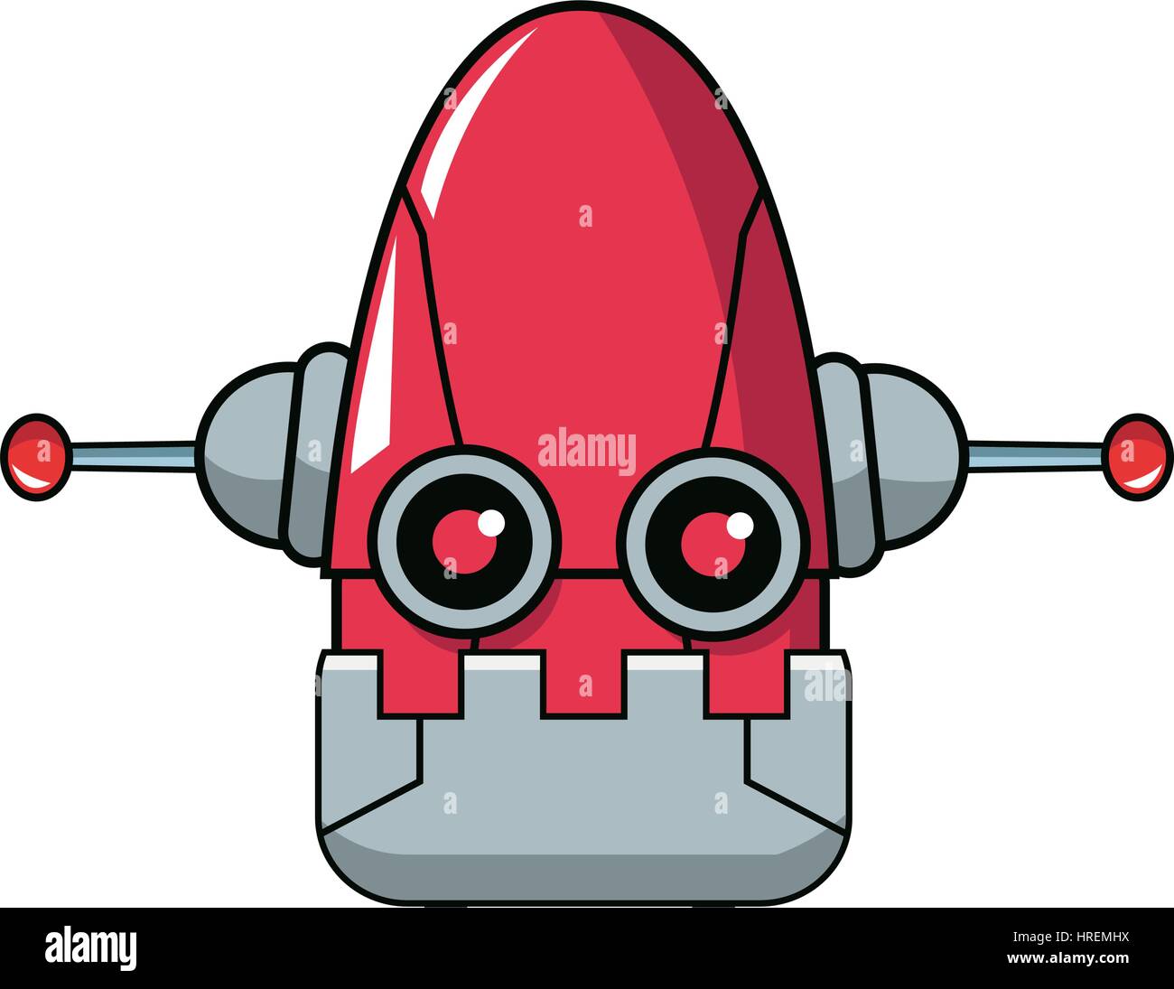 robot cartoon icon Stock Vector Image & Art - Alamy