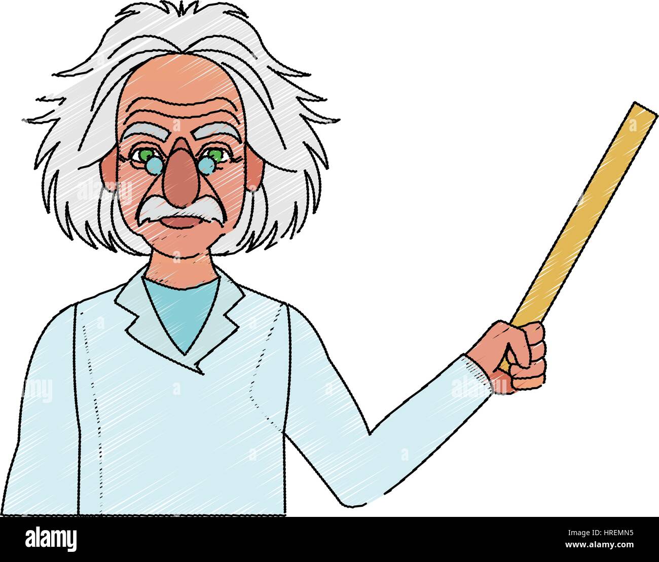 scientist man cartoon icon Stock Vector Image & Art - Alamy