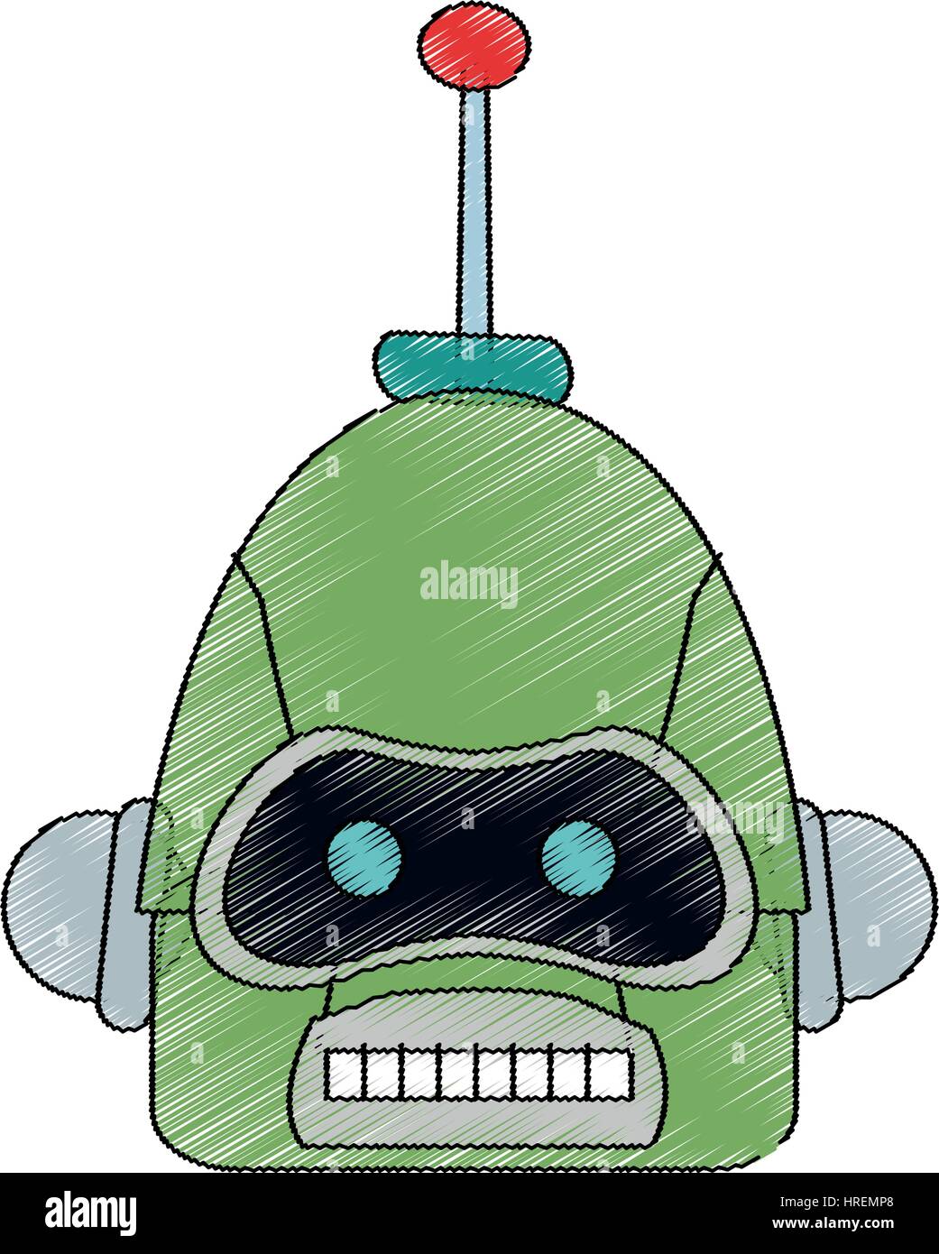 robot cartoon icon Stock Vector Image & Art - Alamy