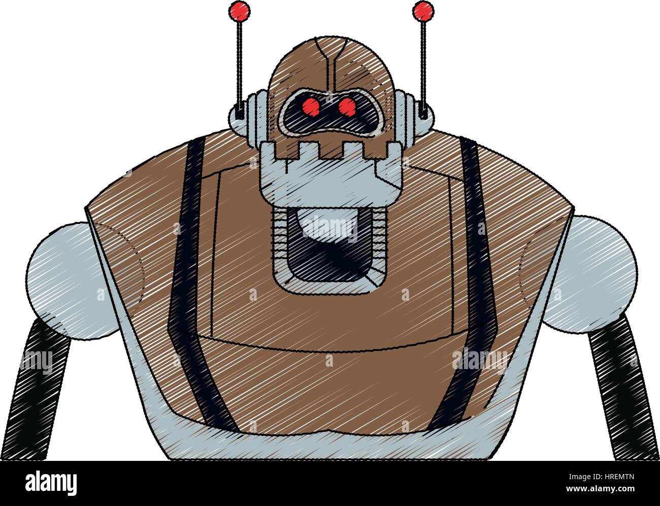 robot cartoon icon Stock Vector Image & Art - Alamy