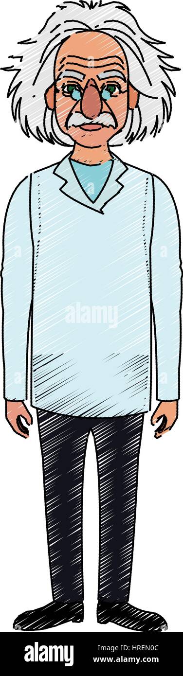 scientist man cartoon icon Stock Vector Image & Art - Alamy