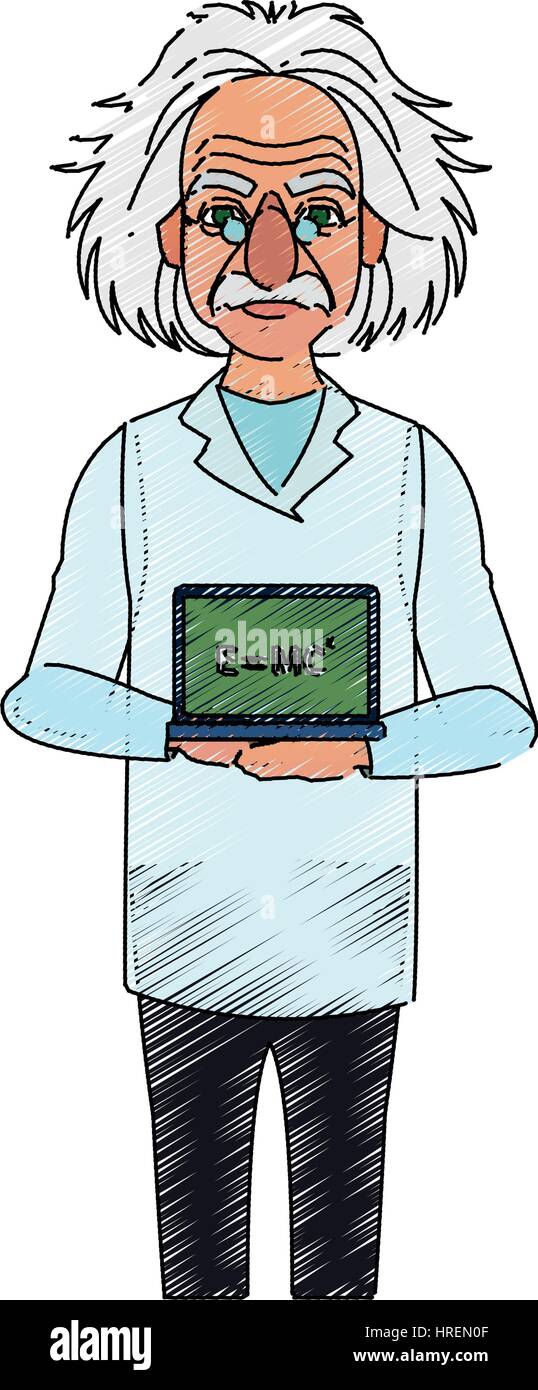 scientist man cartoon icon Stock Vector Image & Art - Alamy