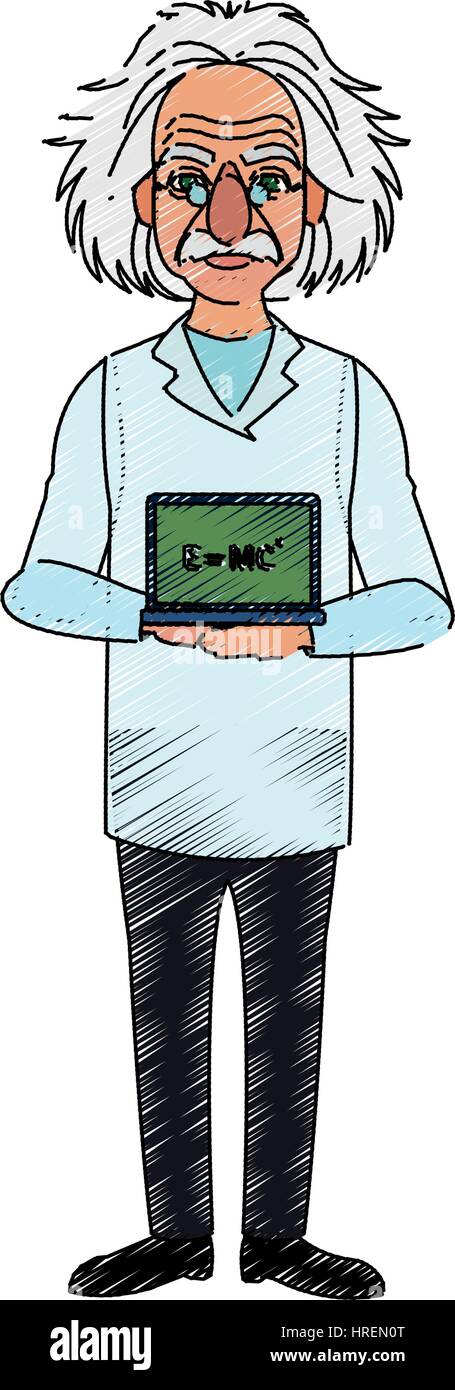 scientist man cartoon icon Stock Vector Image & Art - Alamy