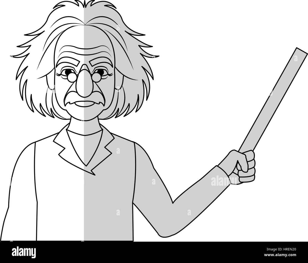 scientist man cartoon icon Stock Vector Image & Art - Alamy