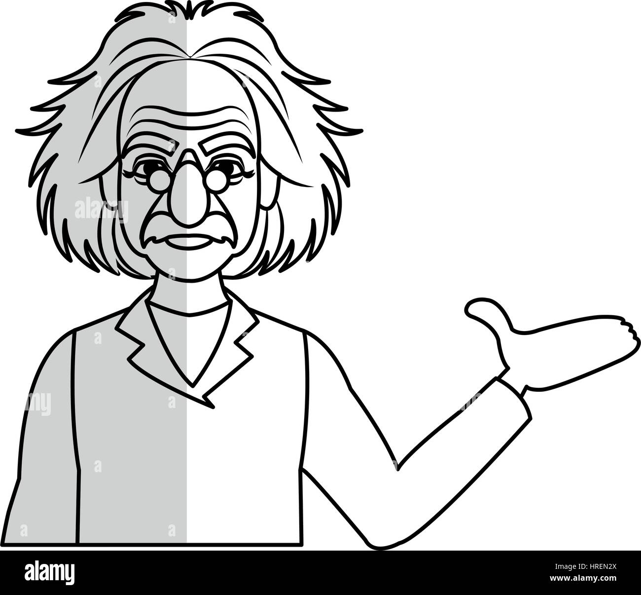 scientist man cartoon icon Stock Vector Image & Art - Alamy