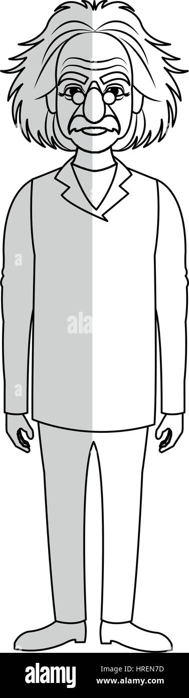 scientist man cartoon icon Stock Vector Image & Art - Alamy