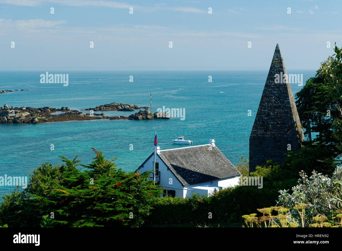France manche iles chausey hi-res stock photography and images - Alamy