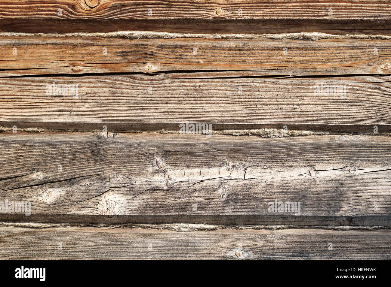 texture of old wooden blockhouse Stock Photo - Alamy