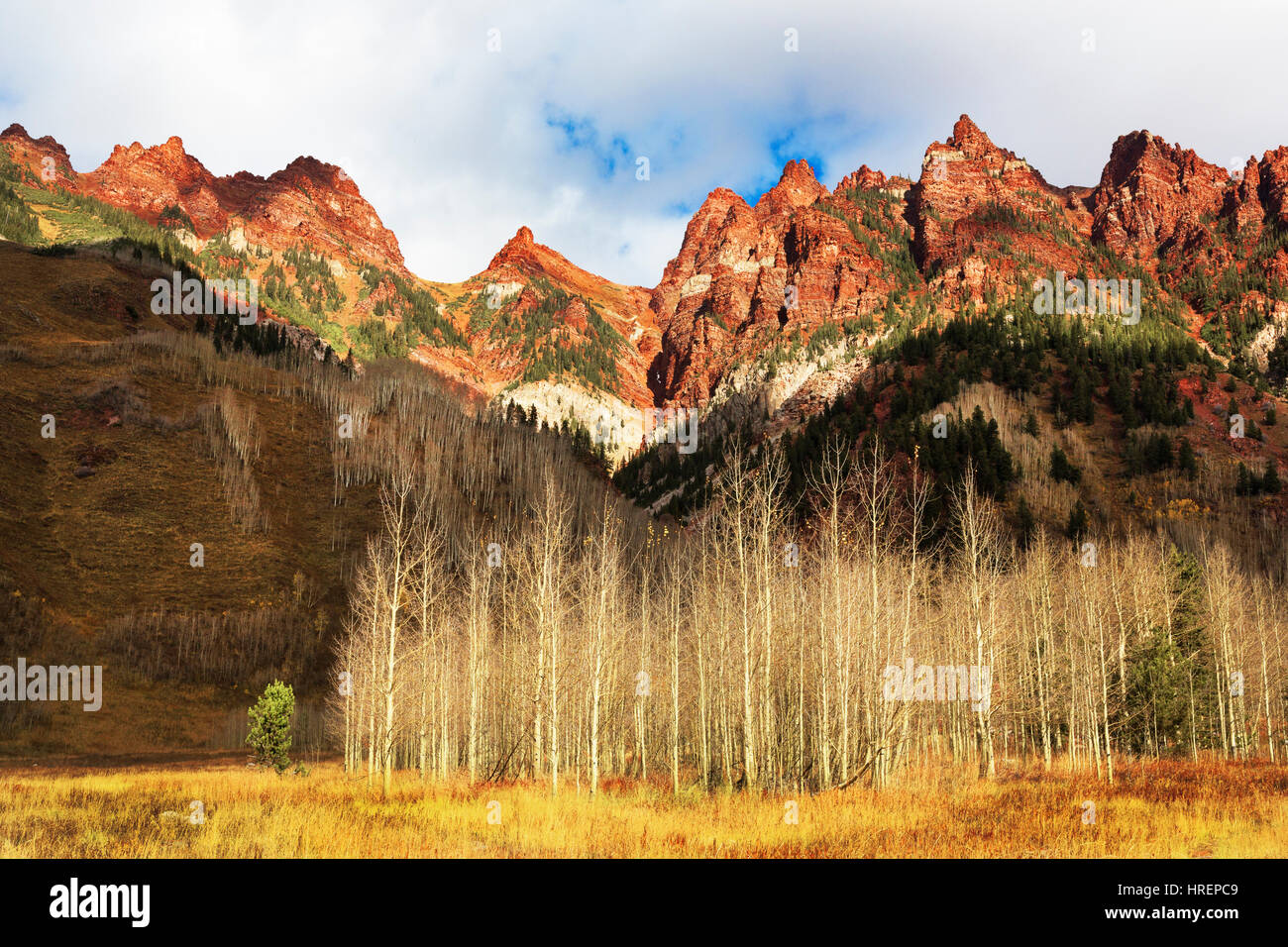 Maroon Bells, Aspen, Colorado Stock Photo - Alamy