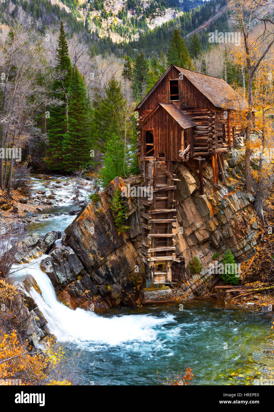 Crystal Mill, Colorado Stock Photo - Alamy