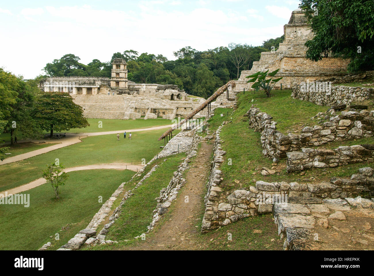 Ruins of Palenque, Maya city in Chiapas, Mexico Stock Photo - Alamy