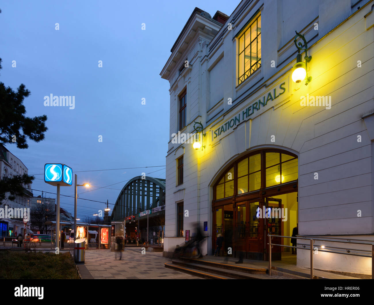 Wien, Vienna, Wien Hernals railway station, 17. Hernals, Wien, Austria ...