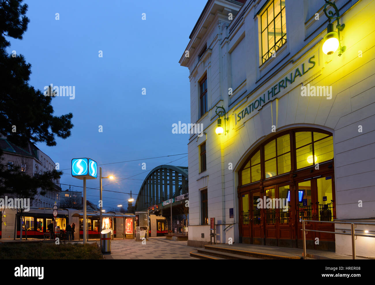 Wien, Vienna, Wien Hernals railway station, 17. Hernals, Wien, Austria ...