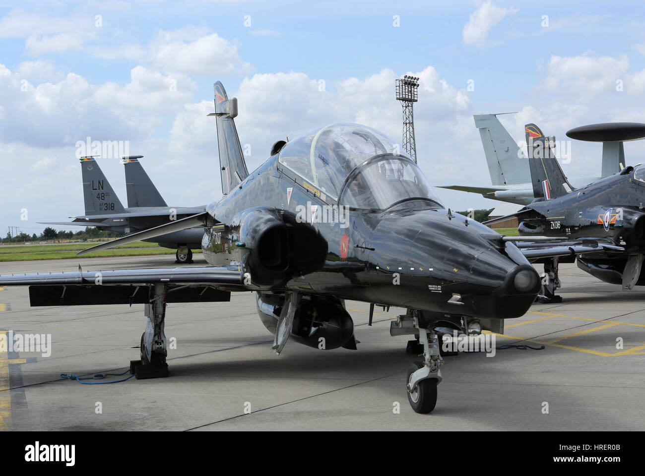 RAF BAe Systems Hawk T TMk2 from the OCU at RAF Valley in Anglesey on ...