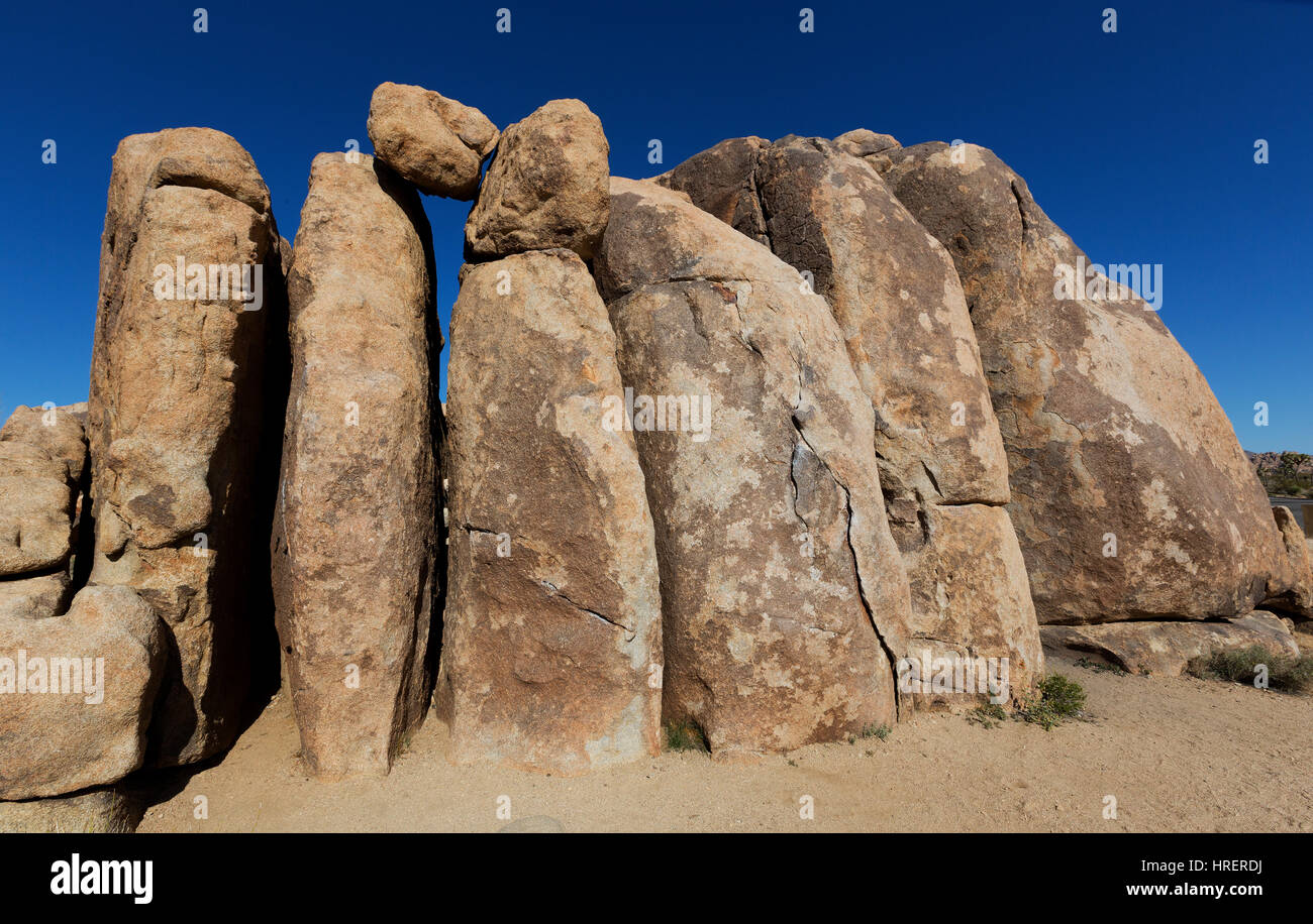 Rock Formations, Joshua Tree National Park, California Stock Photo - Alamy