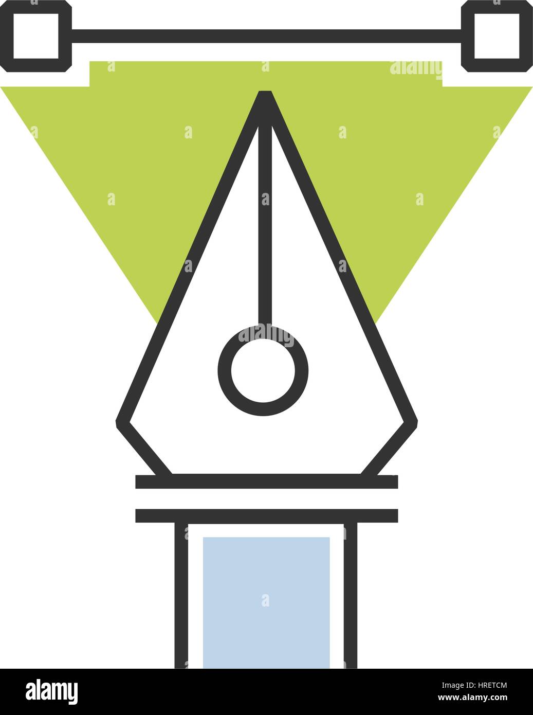 Nib triangle hi-res stock photography and images - Alamy