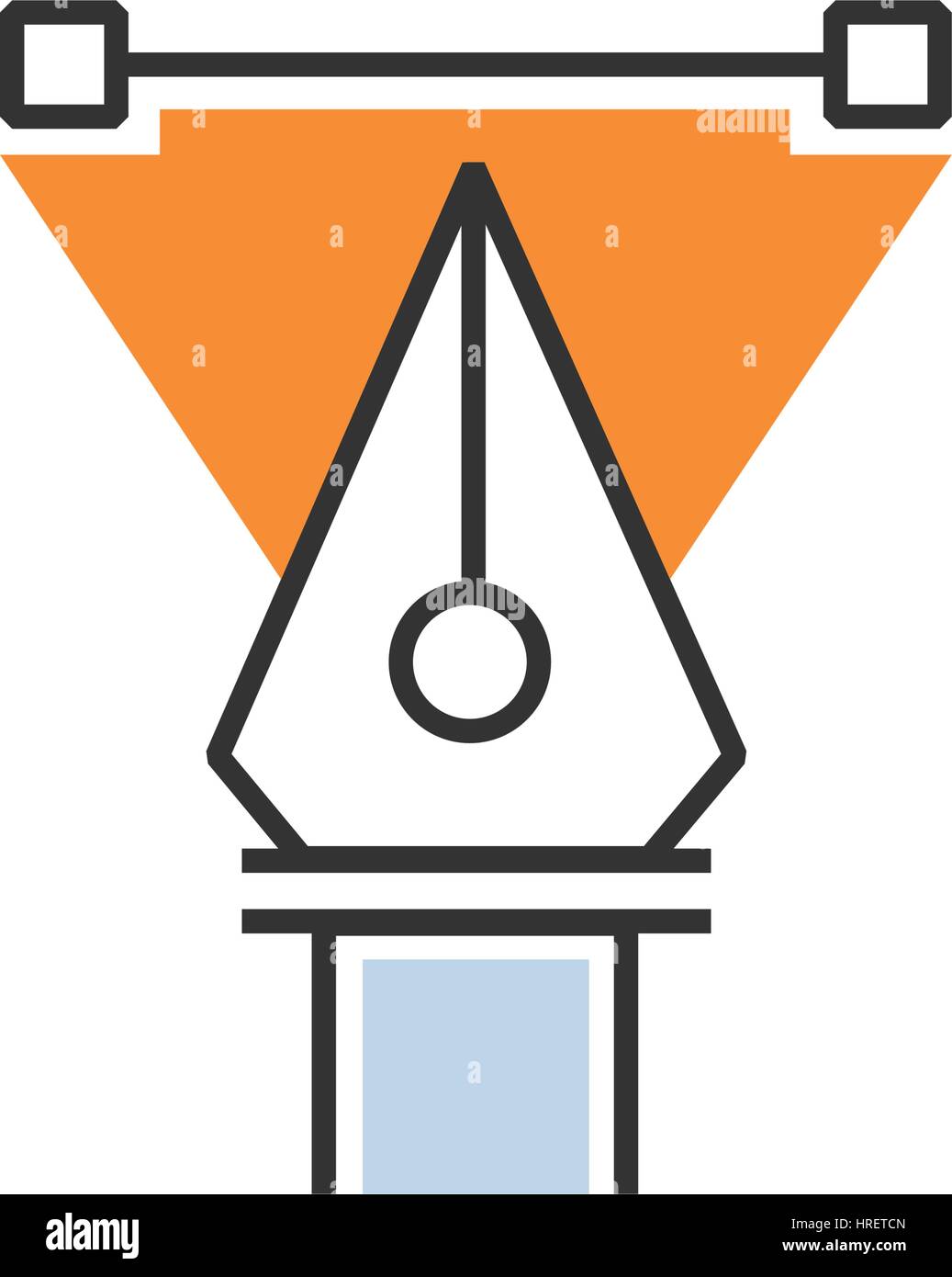 Nib triangle hi-res stock photography and images - Alamy