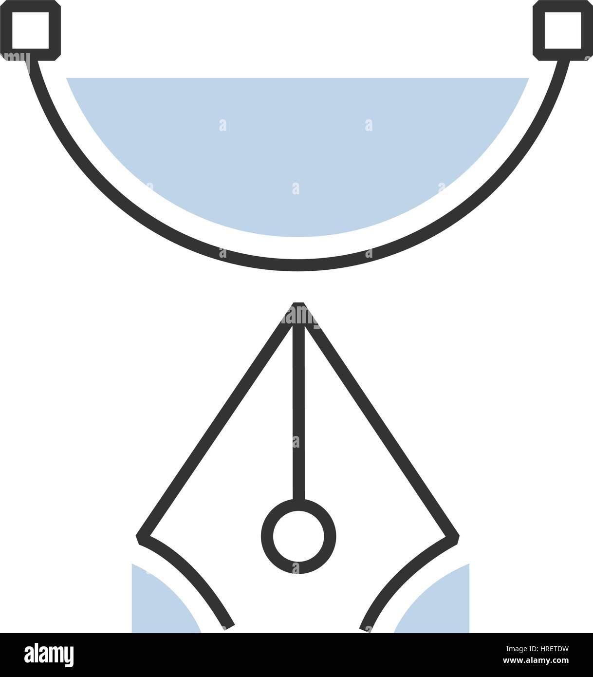 Semicircle object Stock Vector Images - Alamy