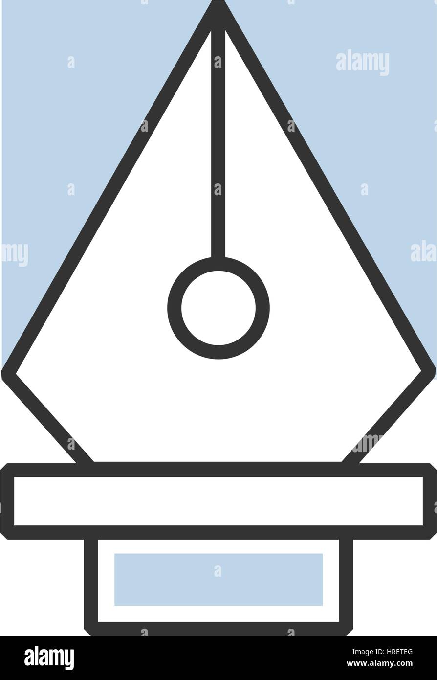 Pen tool icon vector Stock Vector Images - Alamy