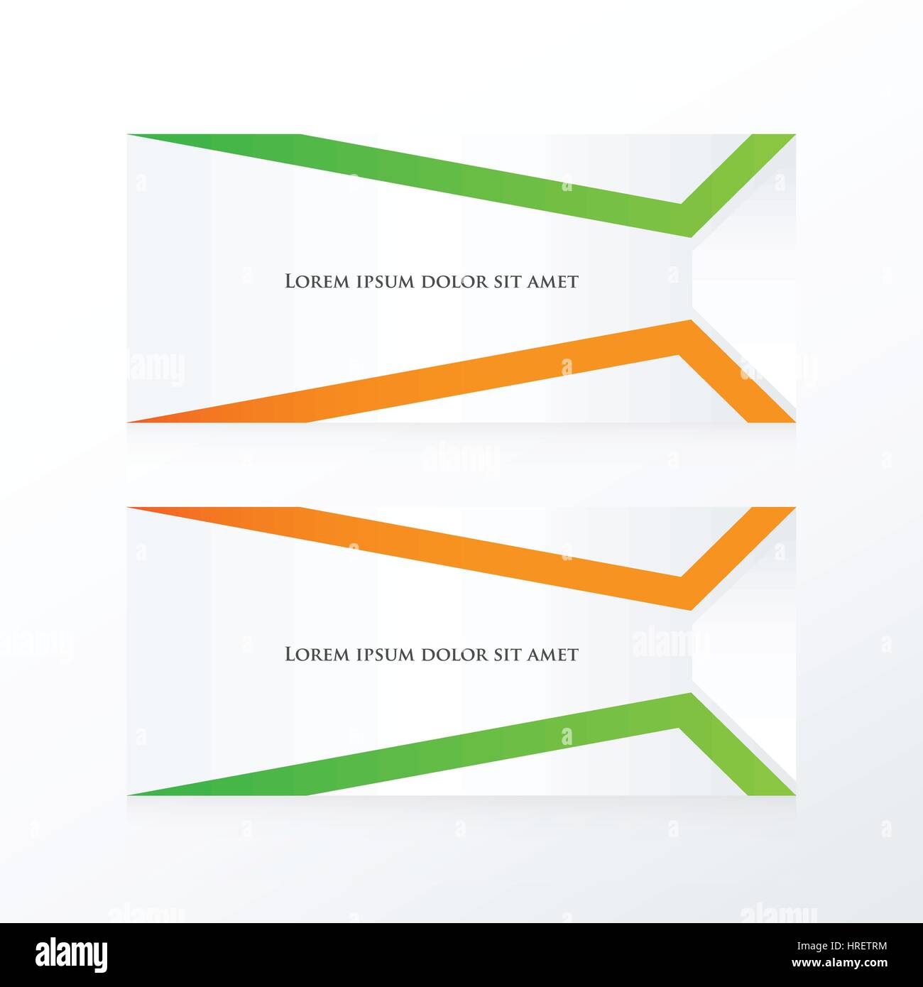 Abstract banner orange green hi-res stock photography and images - Alamy