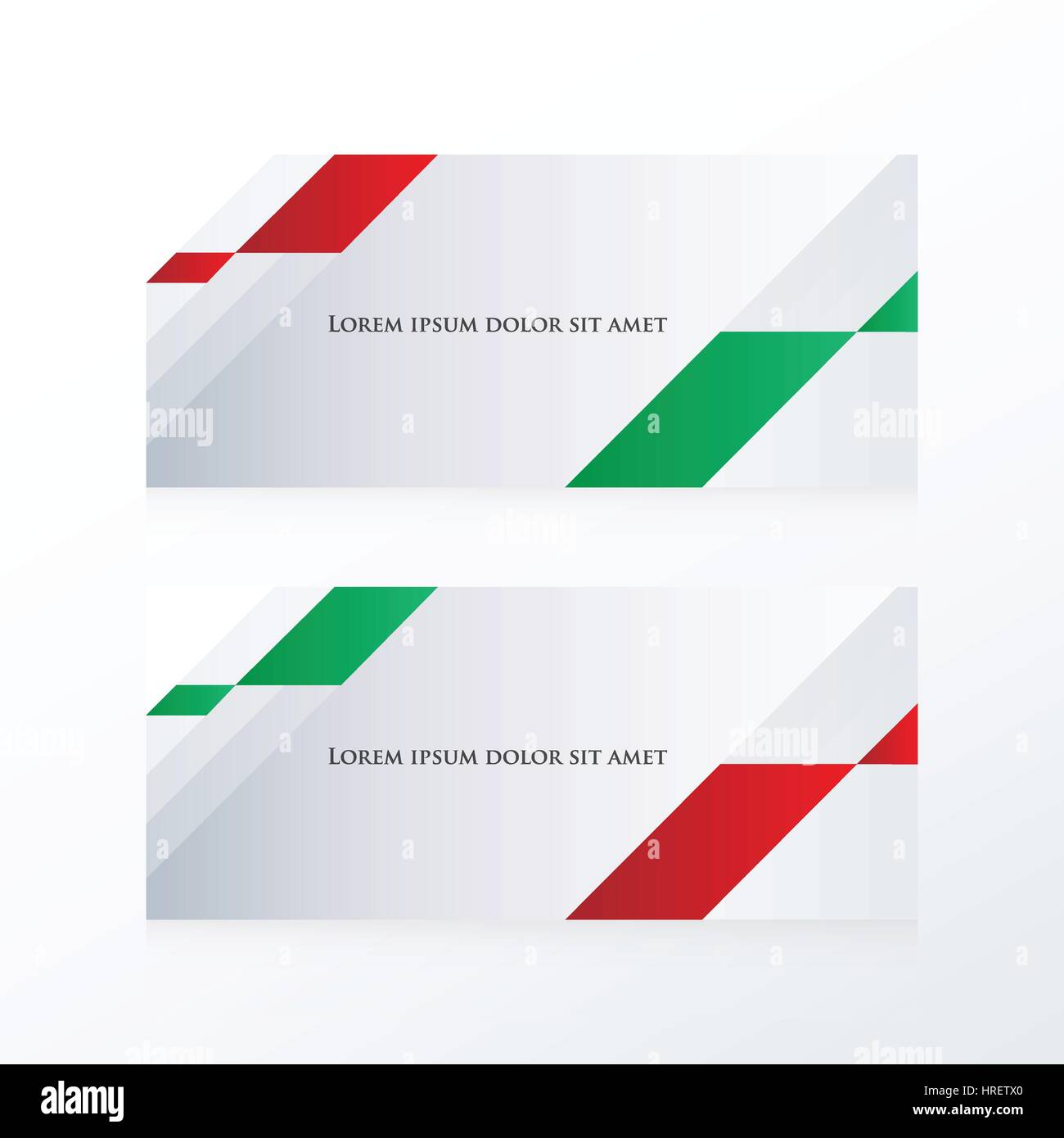 abstract banner vector red, green Stock Vector Image & Art - Alamy