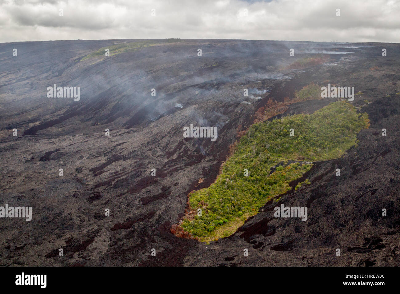Lava flow aerial hi-res stock photography and images - Alamy