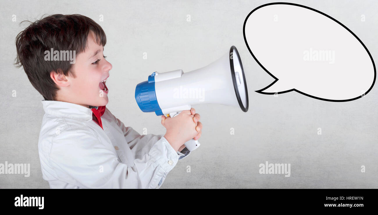 Portrait screaming boy hi-res stock photography and images - Alamy