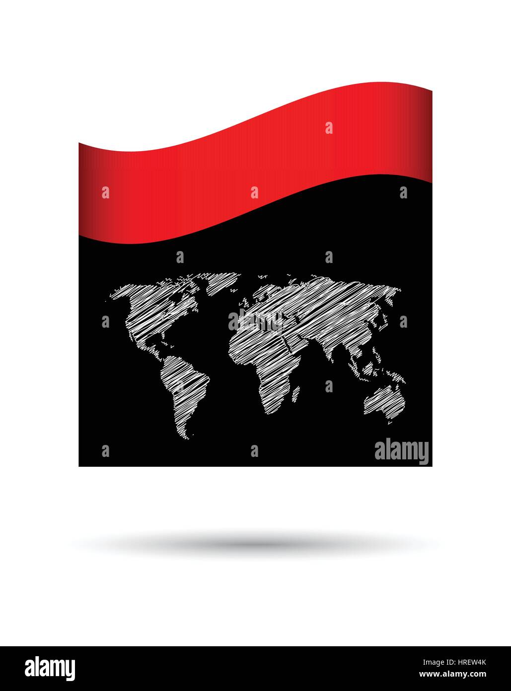 Business brochure special map design Stock Vector Images - Alamy