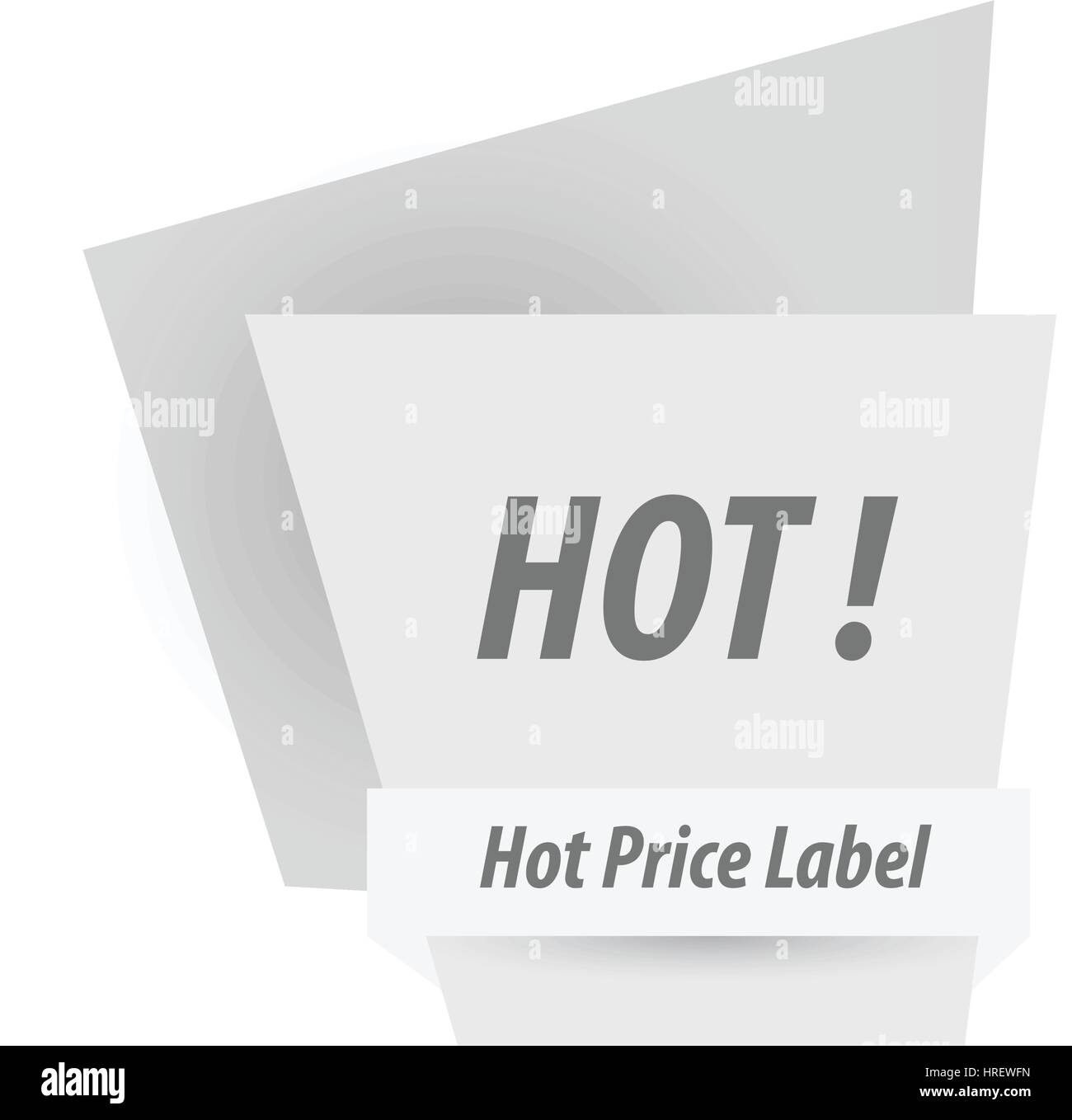 Hot Price Label White color Stock Vector Image & Art - Alamy