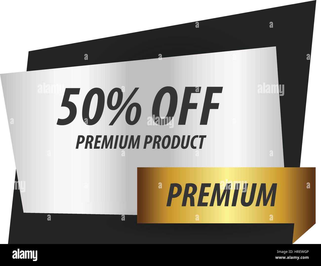 Product Premium Label Gold, silver Stock Vector Image & Art - Alamy