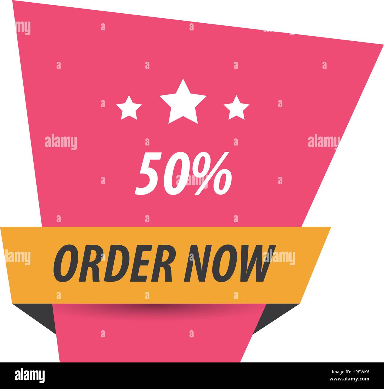 Order Now Label Design pink, yellow, black Stock Vector Image & Art - Alamy