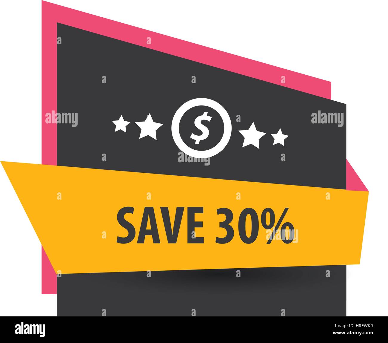 Save, Label Design pink, yellow, black Stock Vector Image & Art - Alamy