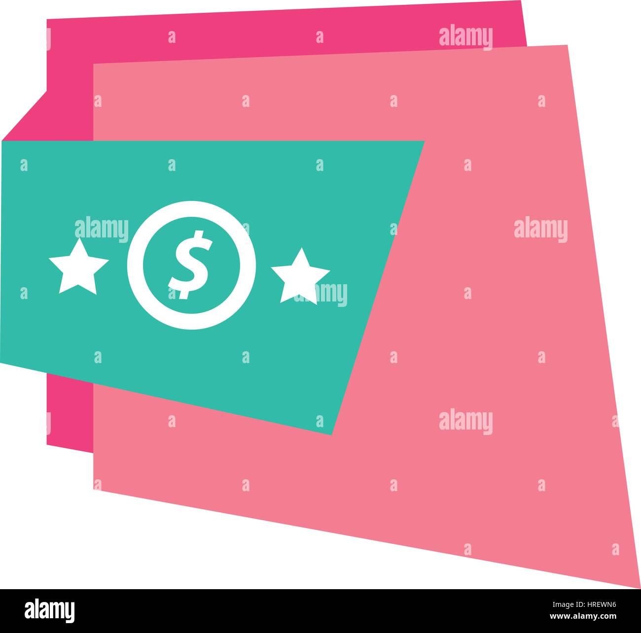Label Design Star pink and green Stock Vector Image & Art - Alamy