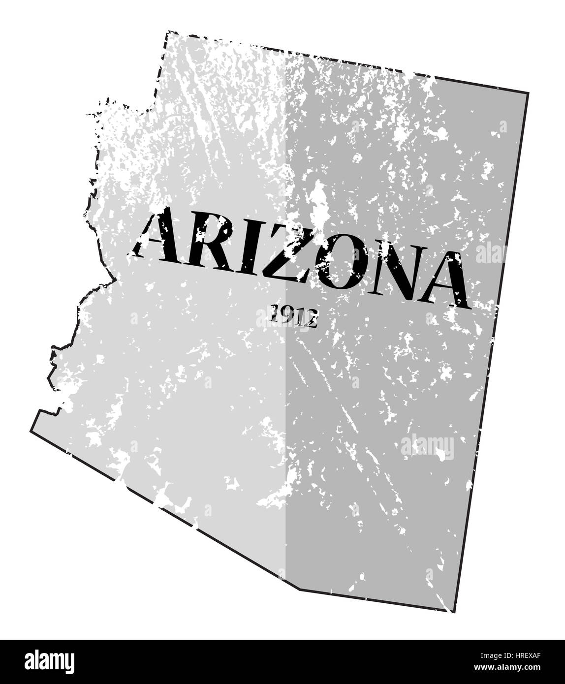 Old Map Of Arizona High Resolution Stock Photography and Images - Alamy