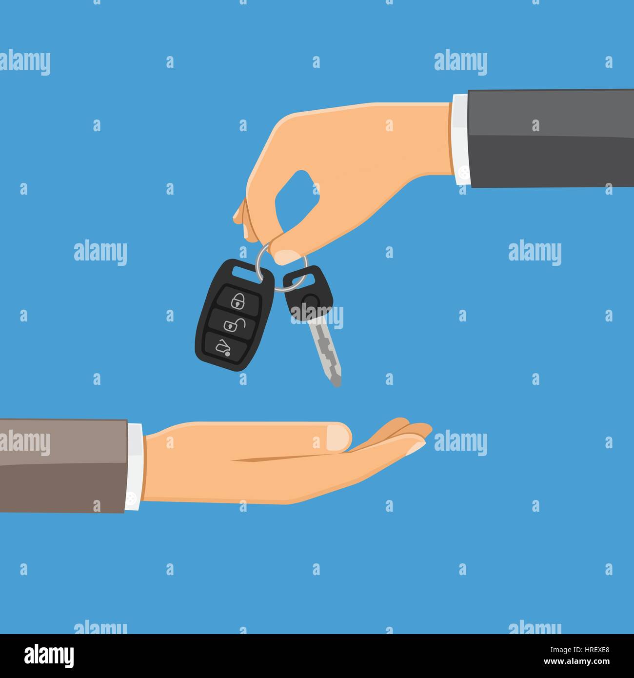 purchase or rental car concept Stock Vector Image & Art - Alamy