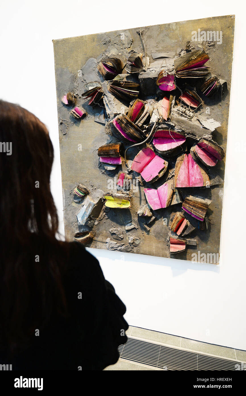 The Artwork of John Latham called untitled, which features in the A ...