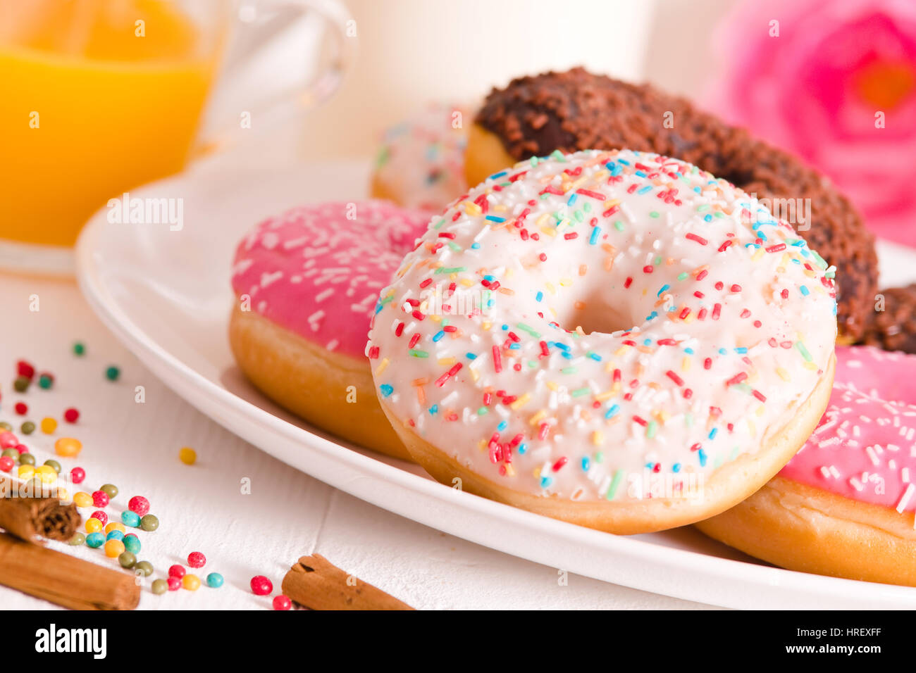American donuts Stock Photo - Alamy