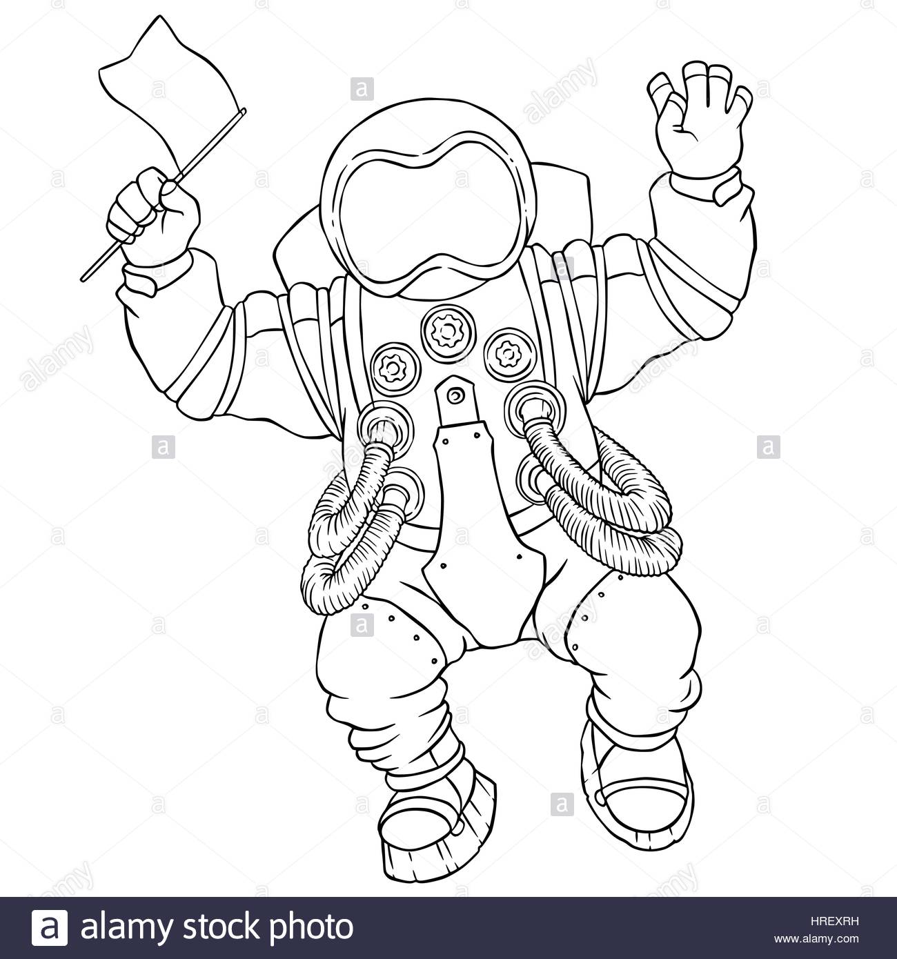 Cartoon Astronaut Face Stock Photos & Cartoon Astronaut Face Stock ...