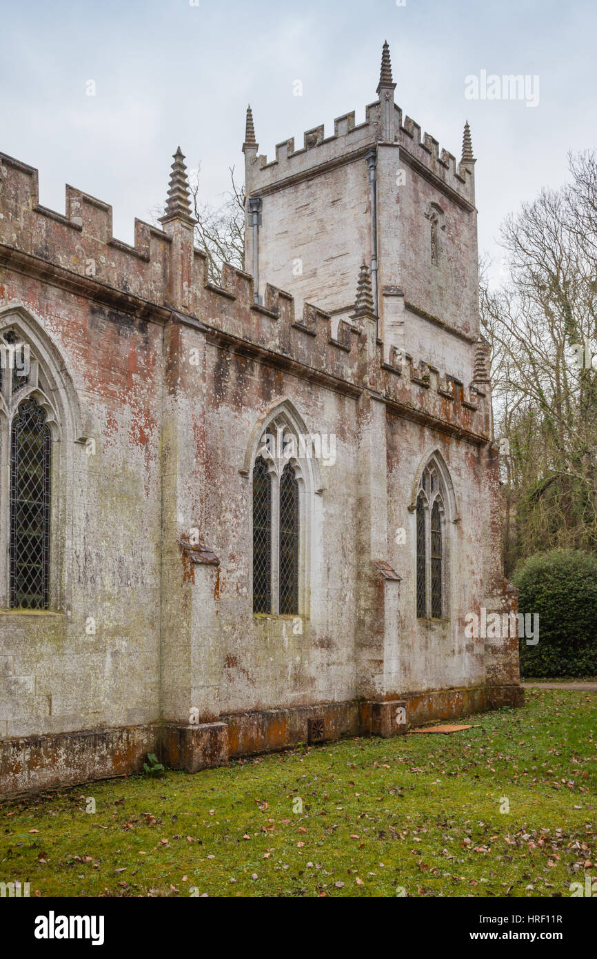 Holy Trinity church. Fleet, Dorset UK Moonfleet Stock Photo - Alamy