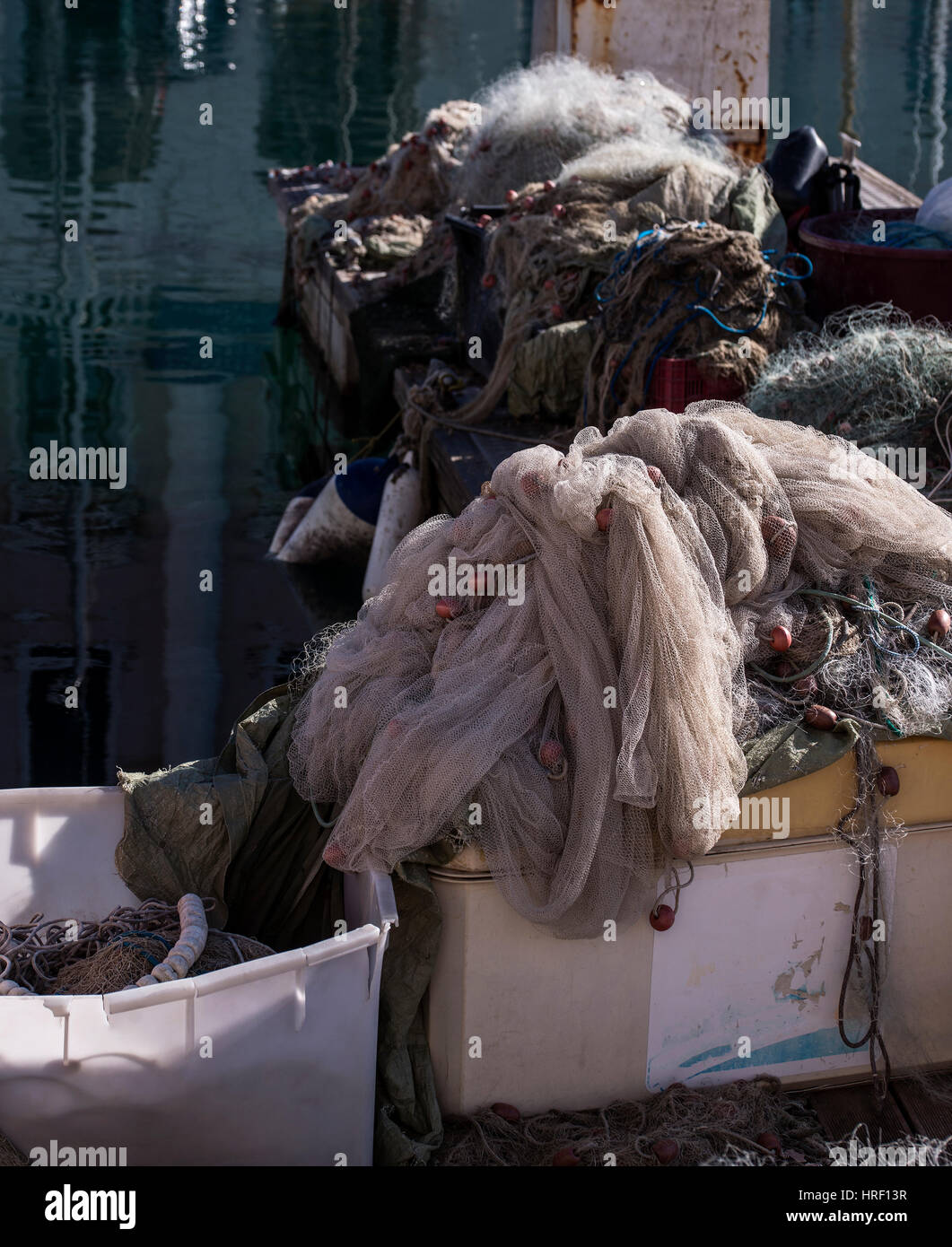 Used fishing nets hi-res stock photography and images - Alamy