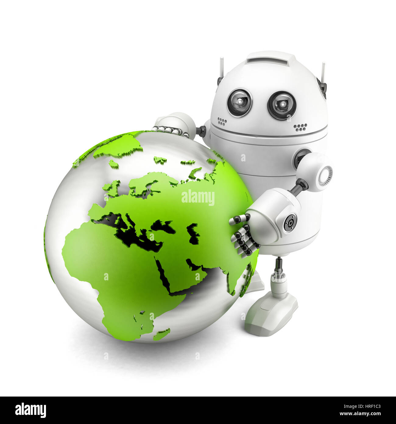 Cartoon robot hand hi-res stock photography and images - Alamy