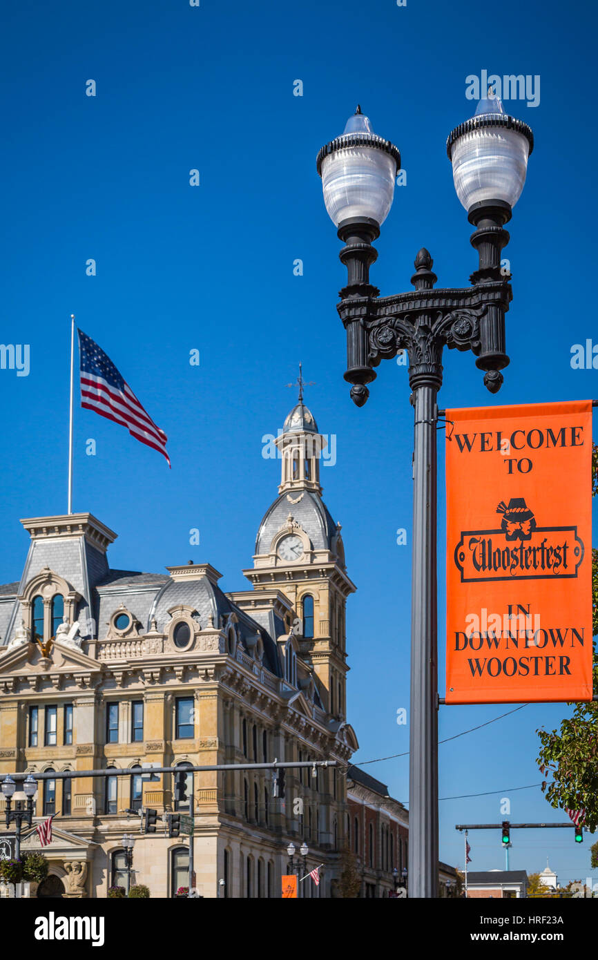 Downtown Wooster Ohio