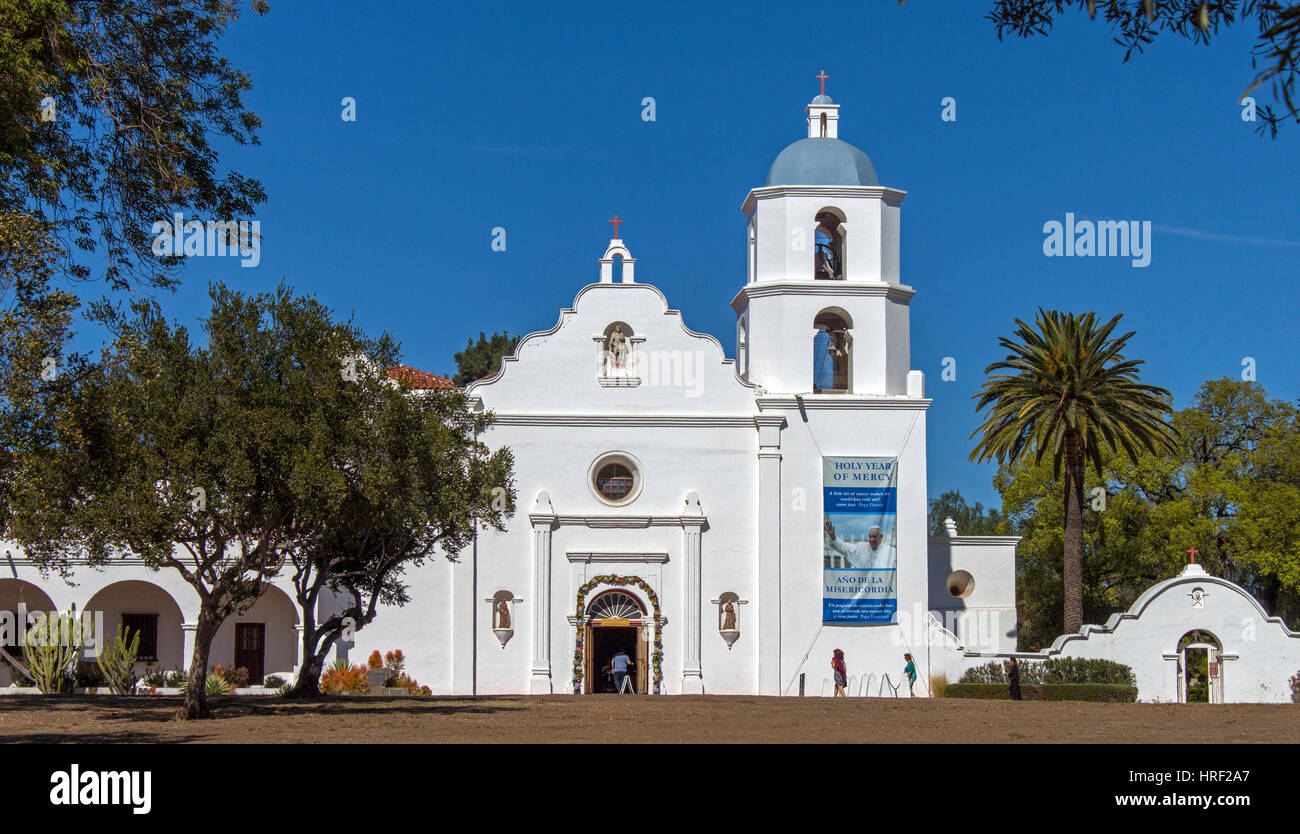 Mission san luis rey de francia hi-res stock photography and images - Alamy