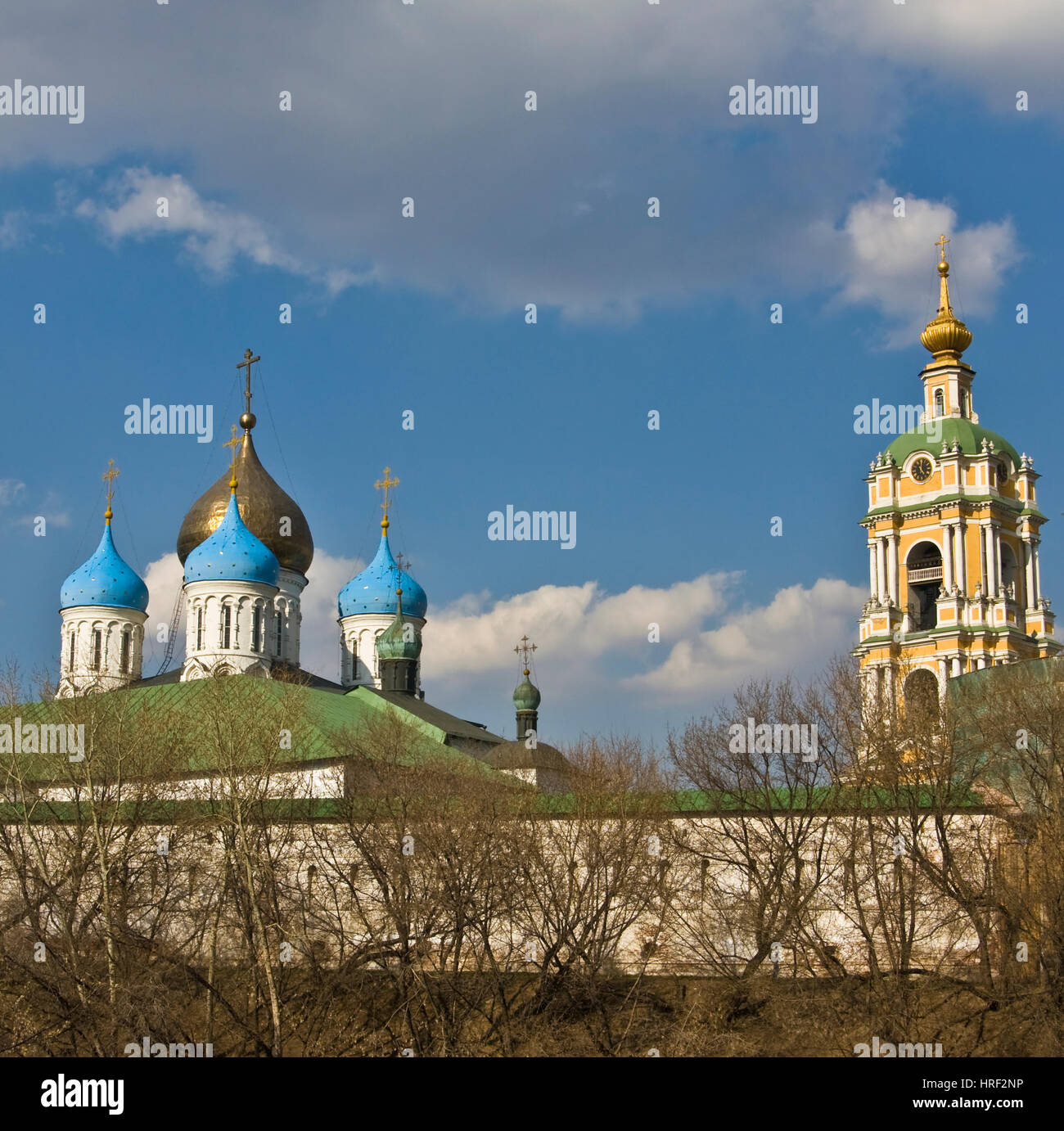 Novospassky monastery, Moscow, Russia Stock Photo - Alamy