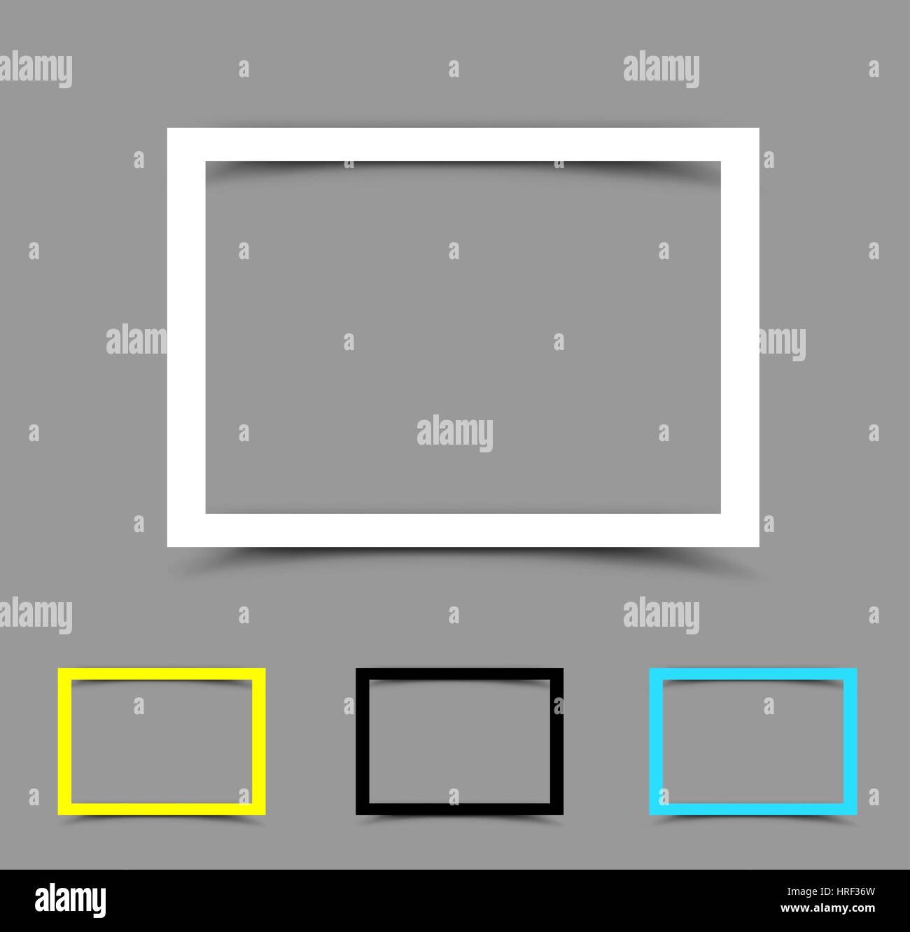 a4 paper frame horizontal Stock Vector Image & Art - Alamy