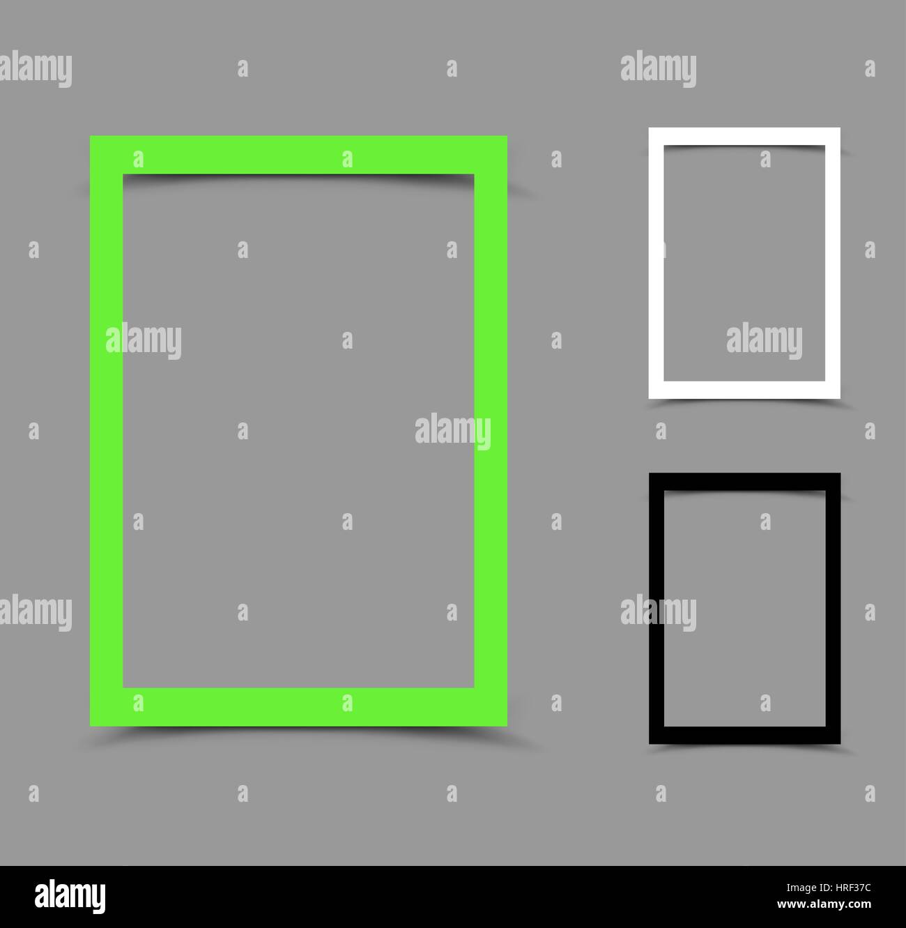 a4 paper frame vertical Stock Vector Image & Art - Alamy